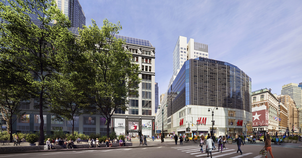 MANHATTAN MALL/100 WEST 33RD STREET | Vornado Realty Trust